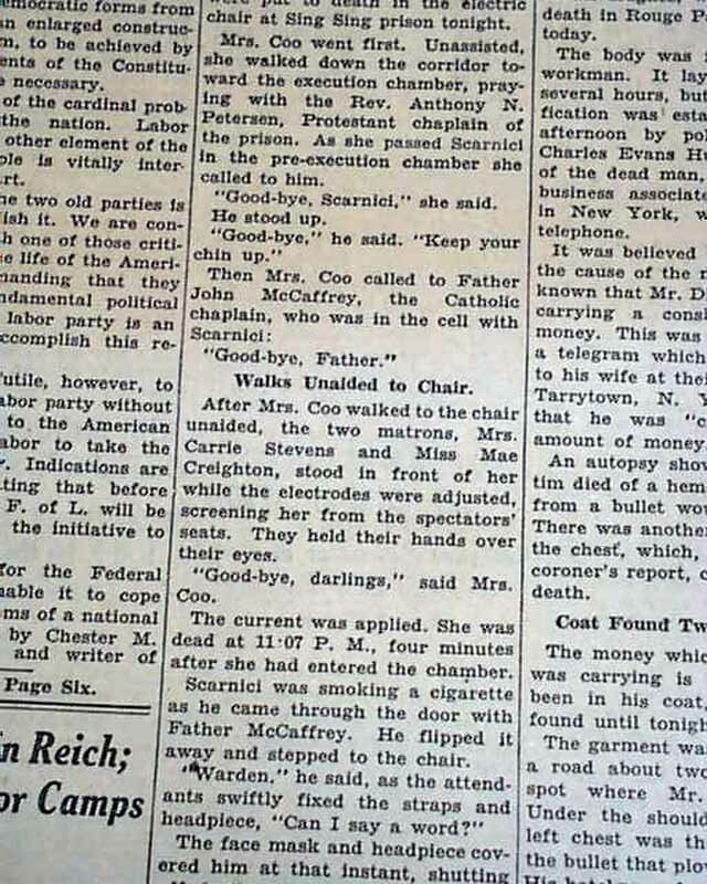 DANNO O'MAHONY Irish Pro Wrestling & EVA COO Murderer Execution 1935 ...