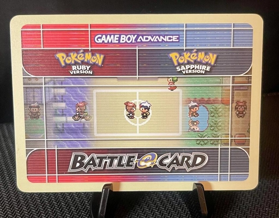 Psychic Natasha Pokémon Ruby & Sapphire E-Reader Battle Card 009/048 | eBay