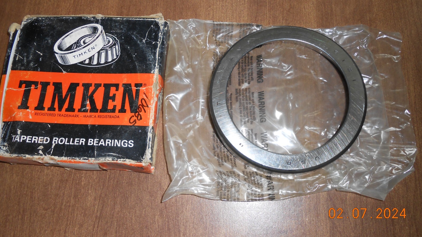 Timken Tapered Roller Bearing Cup 9121 New | eBay
