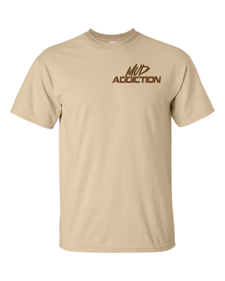 Mud Addiction Short sleeve T shirt Mudding 4x4 truck lifted monster ...