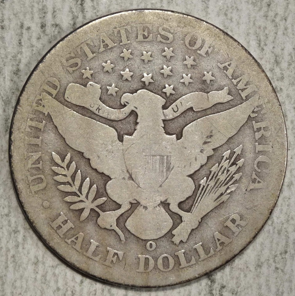 1905-O Barber Half Dollar, Good, Decent Coin to Fill the Hole 0130-10 ...