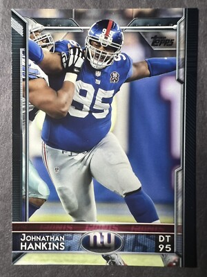 2015 Topps Jonathan Hankins New York Giants Card #112 | eBay