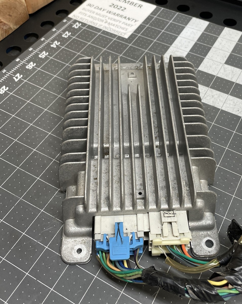 Gmc Silverado Bose Amplifier 03-06 GM CHEVY TAHOE YUKON SUBURBAN BOSE ...