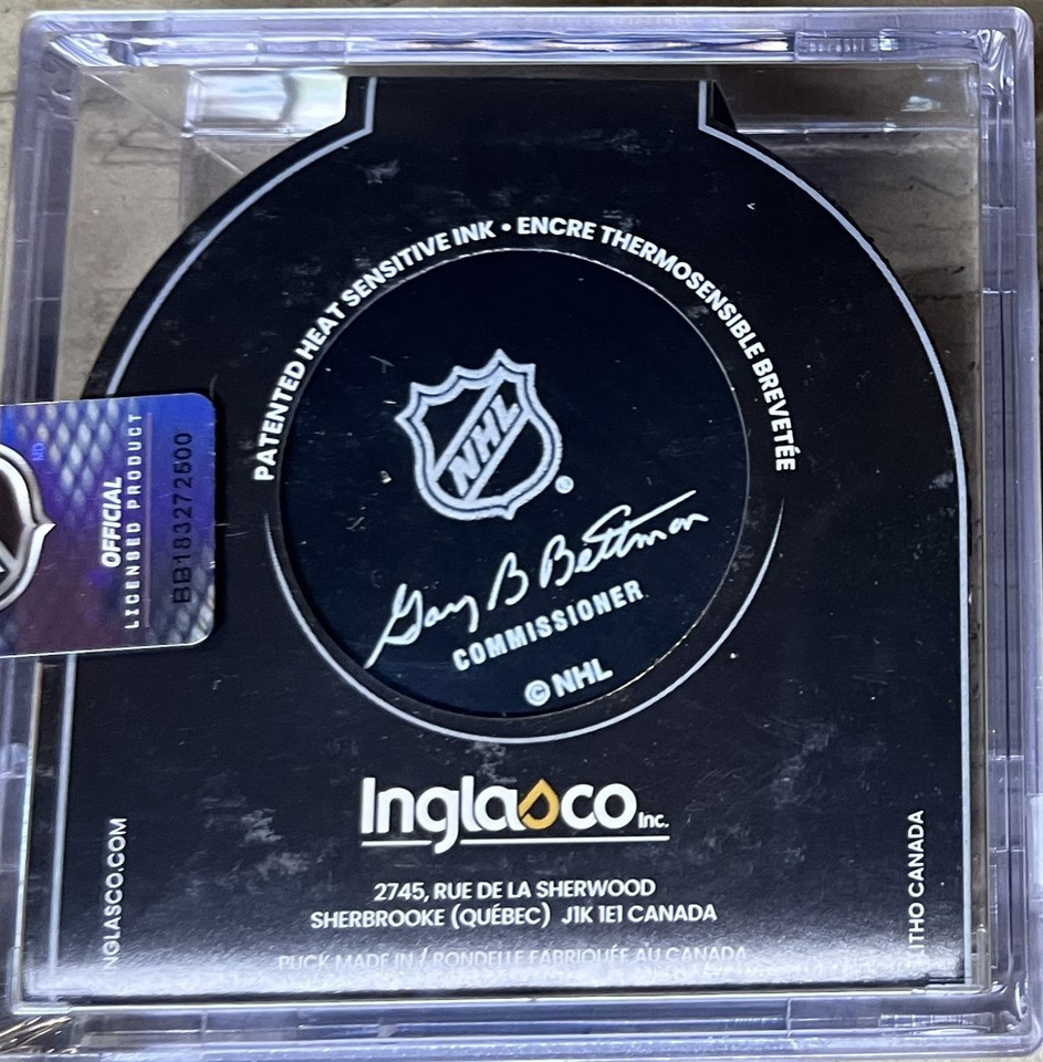 2025 2026 COLUMBUS BLUE JACKETS 25TH ANNIVERSARY GAME PUCK CUBE PATCH ...