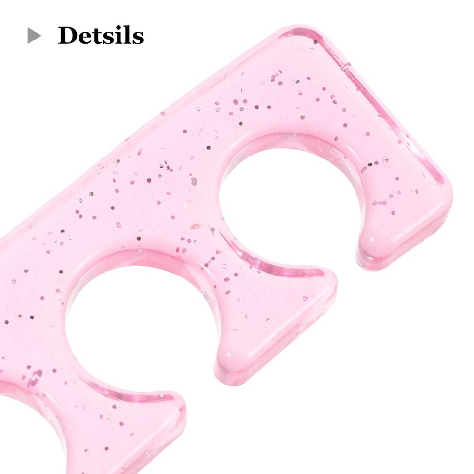 12pcs Toe Separators Pedicure: Silicone Toe Finger Nail Separators Set ...
