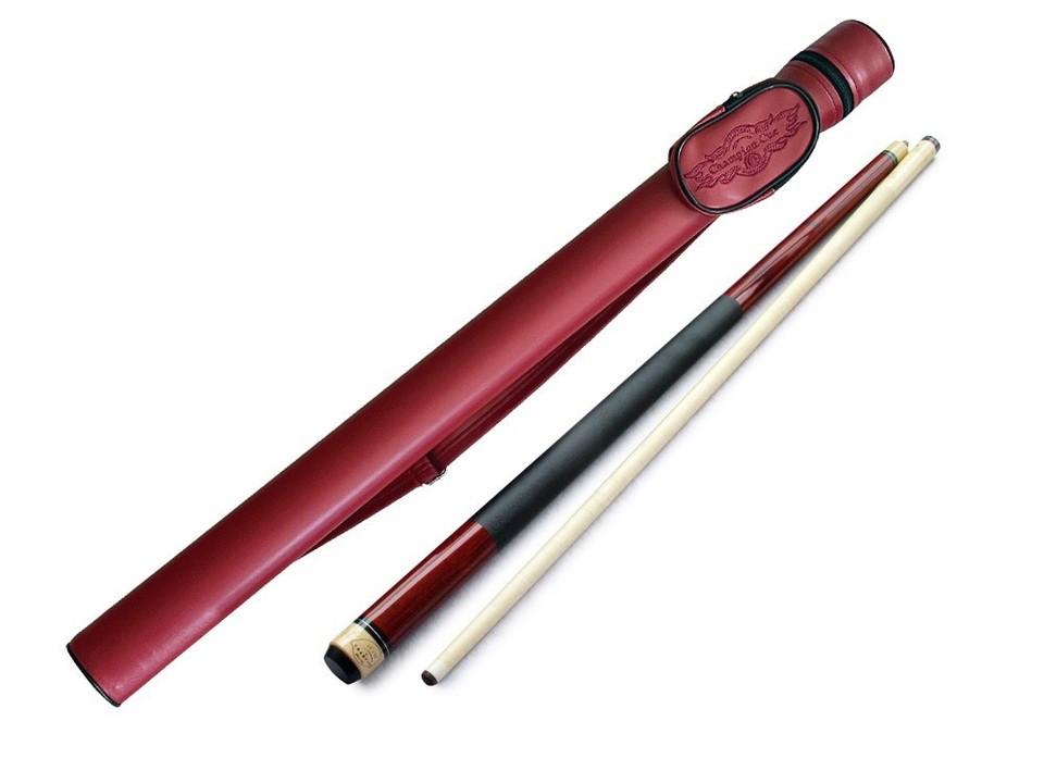 Champion ST14 Burgundy/ wine Pool Cue Stick , A Red Pool Case, Champion ...