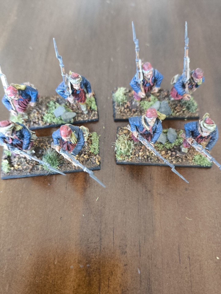 Perry Miniatures ACW AMERICAN CIVIL WAR ZOUAVES 28mm PROPAINTED Warlord ...
