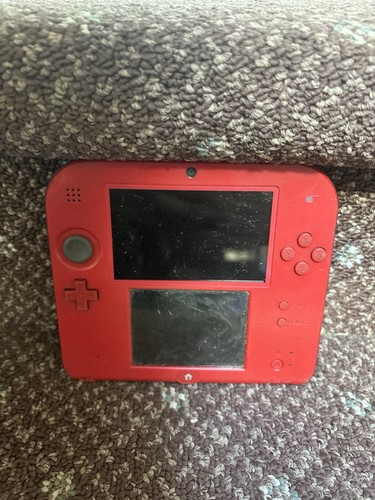 Nintendo 2ds Red Black Console - No Stylus -As-is | eBay