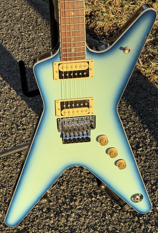 2018 Dean ML-79 W/Floyd Rose Blue Burst W/OHSC ML79 | eBay
