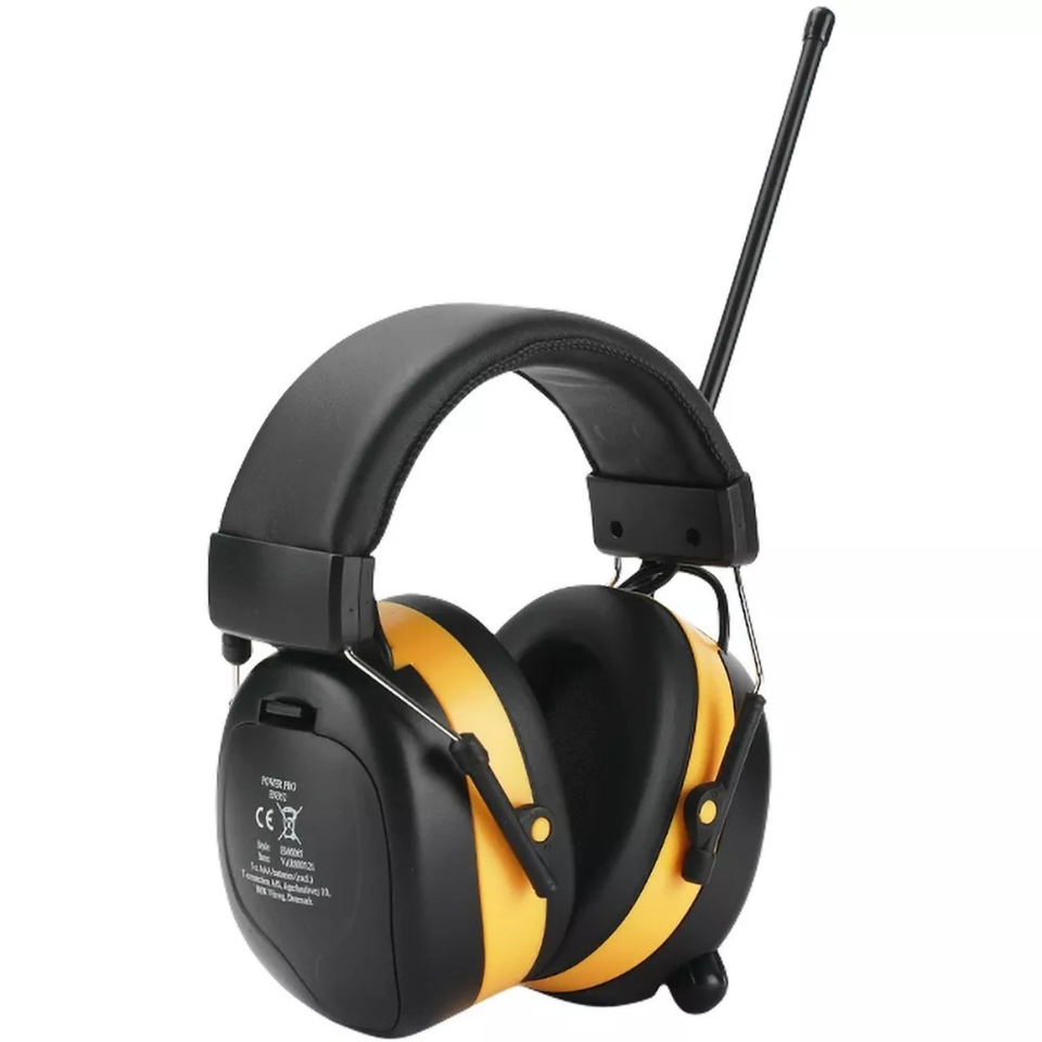 30dB Digital FM Radio Headphones Ear Protection Safety Ear Muffs ...