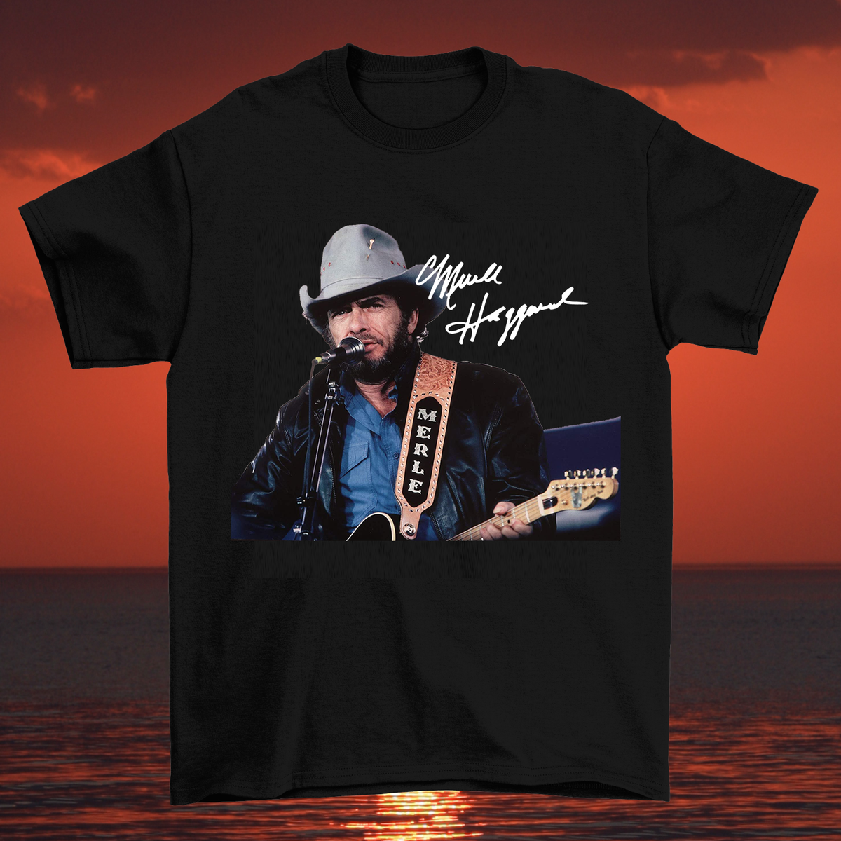 Merle Haggard T Shirts Band Tees × Rock T Shirt × Vintage Vintage