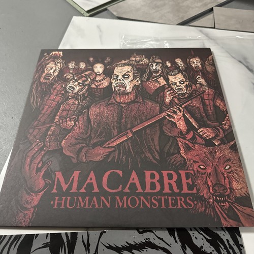 Macabre Human Monsters Red Ep Vinyl Mint Death Metal Autopsy Gore Gwar ...