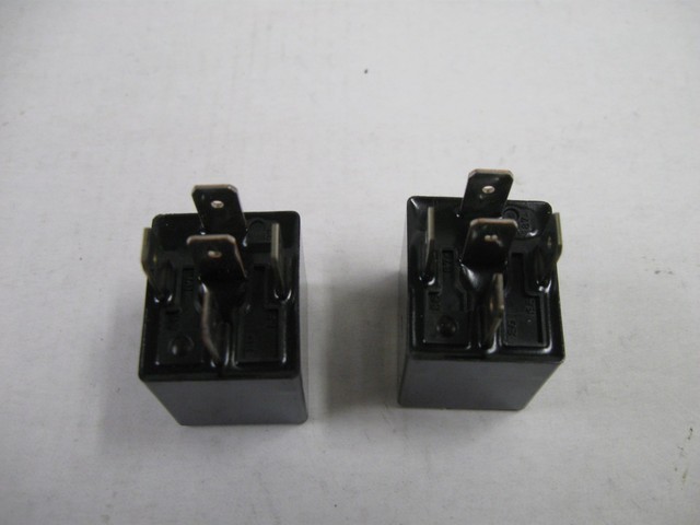 (2) Western Uni-mount 61535 Fisher Plow Headlamp Light Relays 5-spade ...
