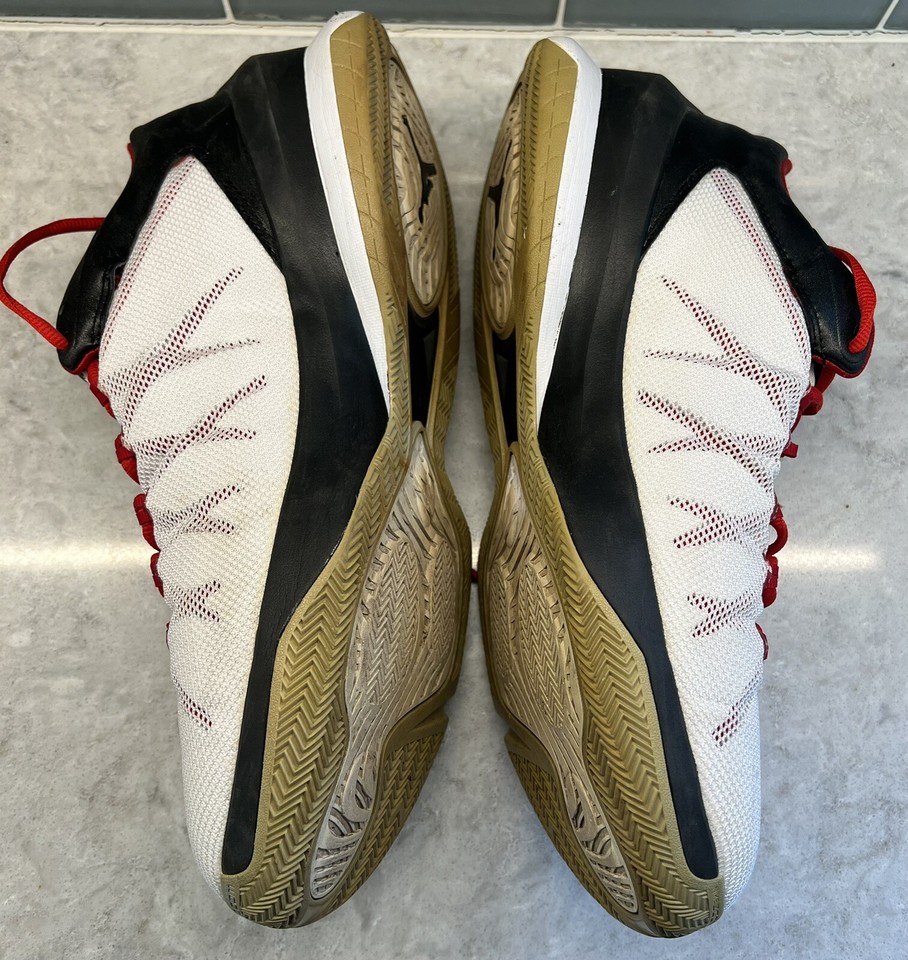 Nike Jordan CP3.VIII AE White/Red/Black 725173-101 Mens Size 13 | eBay