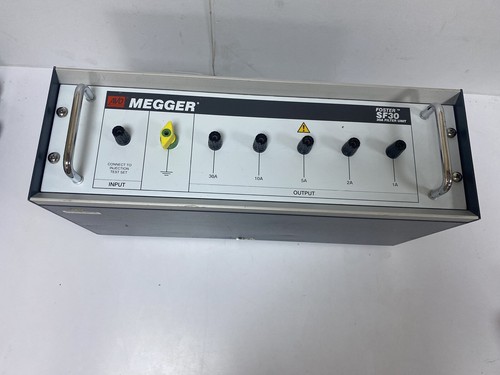 MEGGER FOSTER SF30 30A FILTER UNIT | eBay