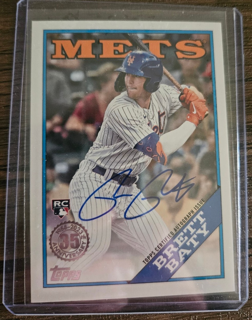 2023 Topps Series 1 - 1988 Topps Baseball Autographs #88BA-BB Brett ...