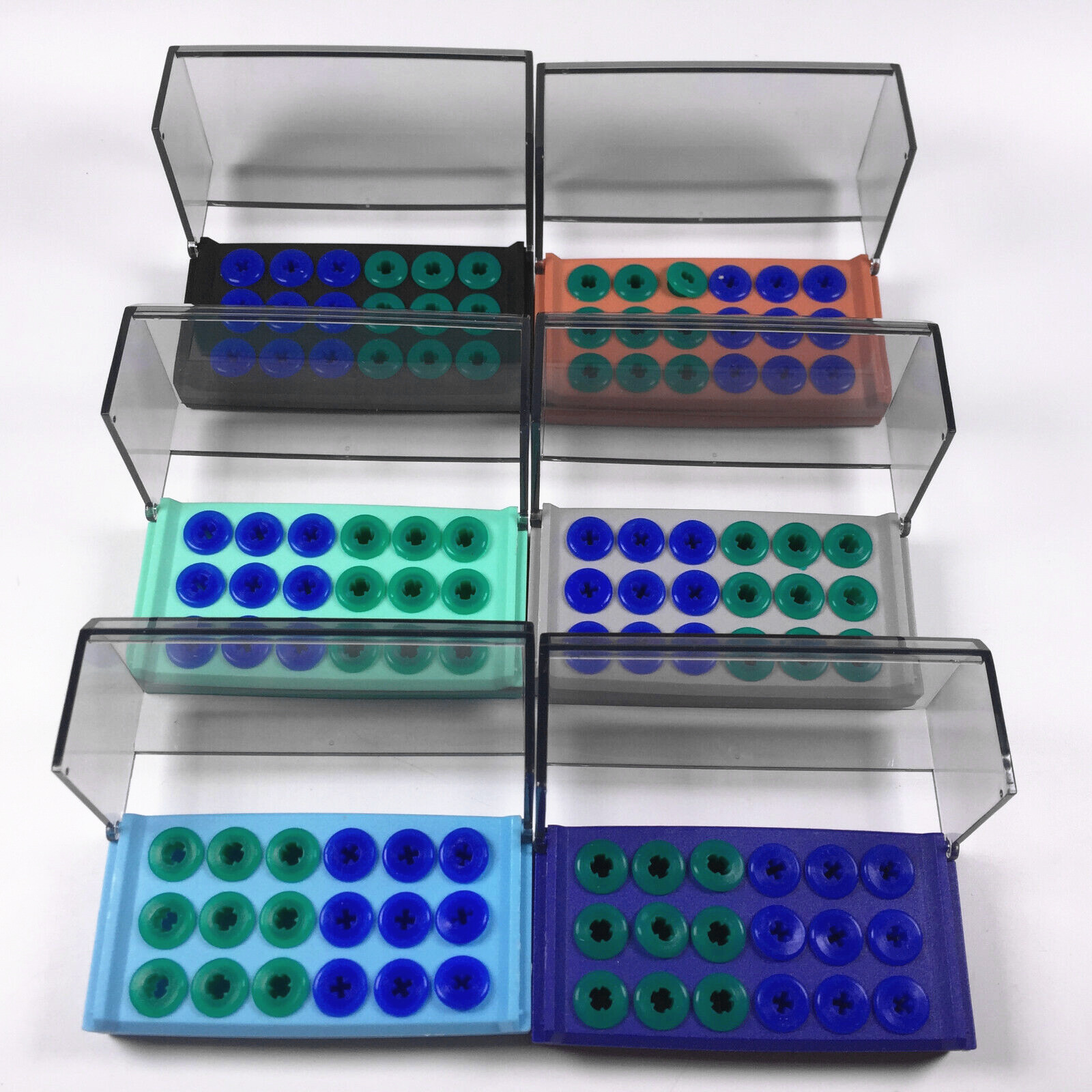 Dental Disinfect Ultrasonic Scaler-Tip Box Implant Punch Bur Sterilize ...