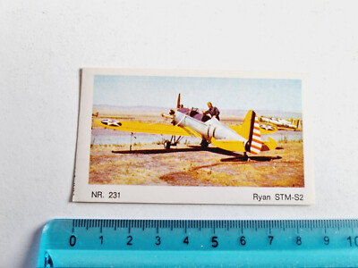 Ryan STM-S2 Autocollant Airplain Timbre Vintage 80s Original | eBay