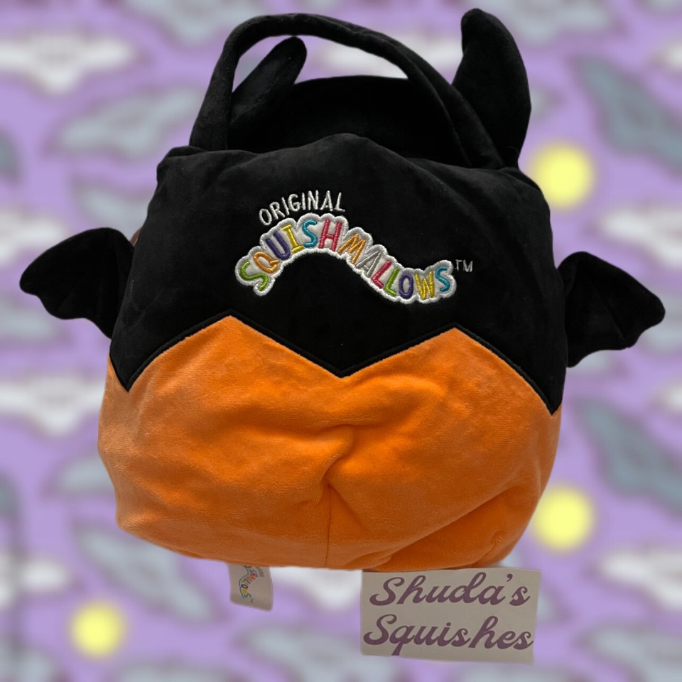 Emily the Bat Treat Pail ♡ 2022 Halloween Squishmallow ♡ BNWT HTF RARE ...