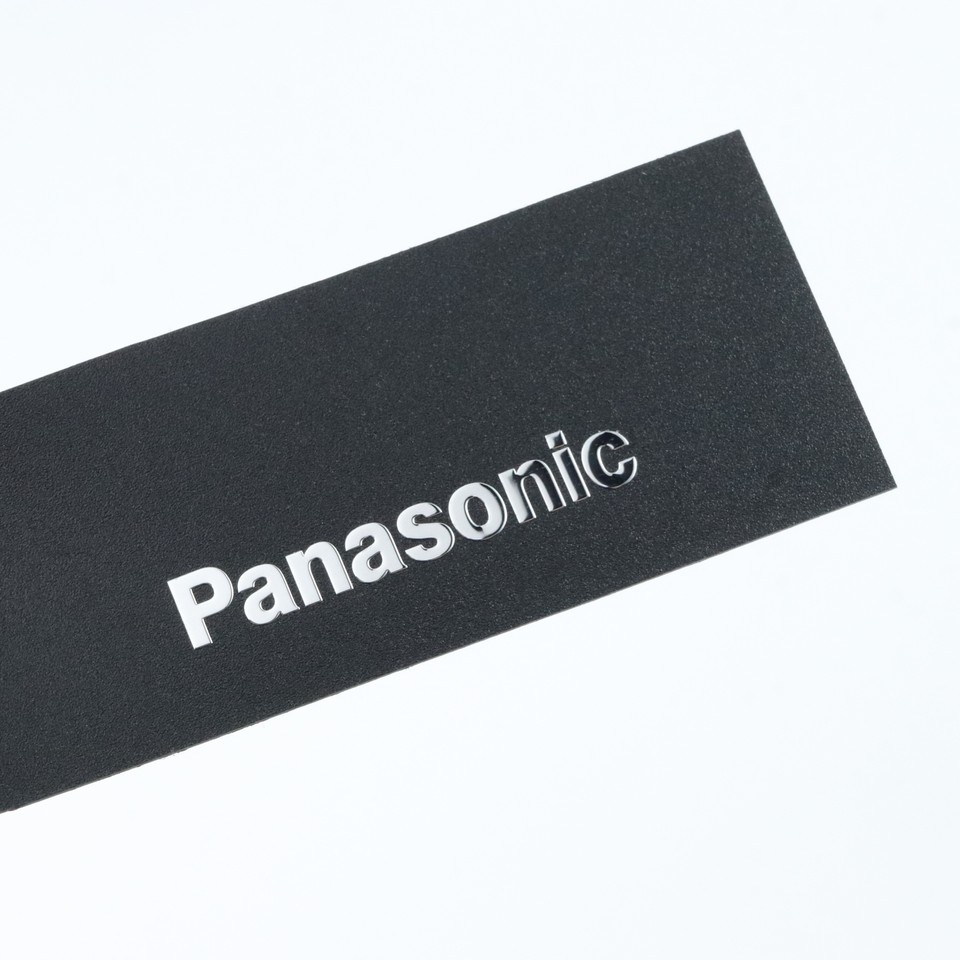 Panasonic Metal stickers logo Badge Sticker Decal 40mm(1.57")X6mm(0.24 ...