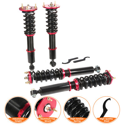 Coilovers For 2001-2005 Lexus IS300 Struts Adjustable Height Shocks ...