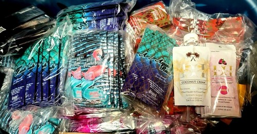 50 Brand New Salon Packets of Indoor Tanning Bed Lotion Bronzer ...