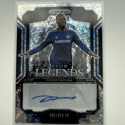2024-25 Prizm Breakaway Didier Drogba Club Legends Disco Auto Chelsea ...