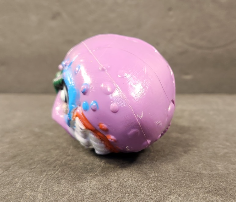 VINTAGE 1980'S MADBALLS WEIRD BALLS WORM SKULL RUBBER RARE SPIT ...