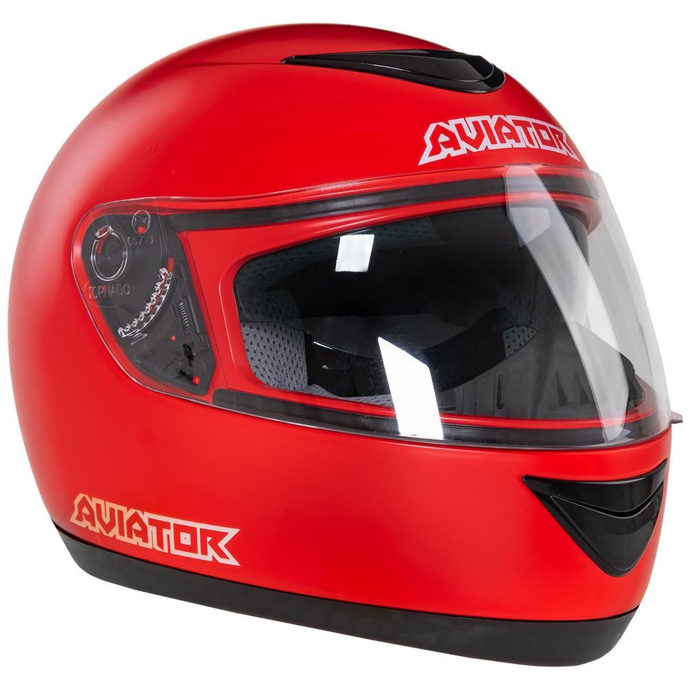 Integralhelm Rot Visier Sonnenblende Motorrad Roller Moped Helm S M L ...