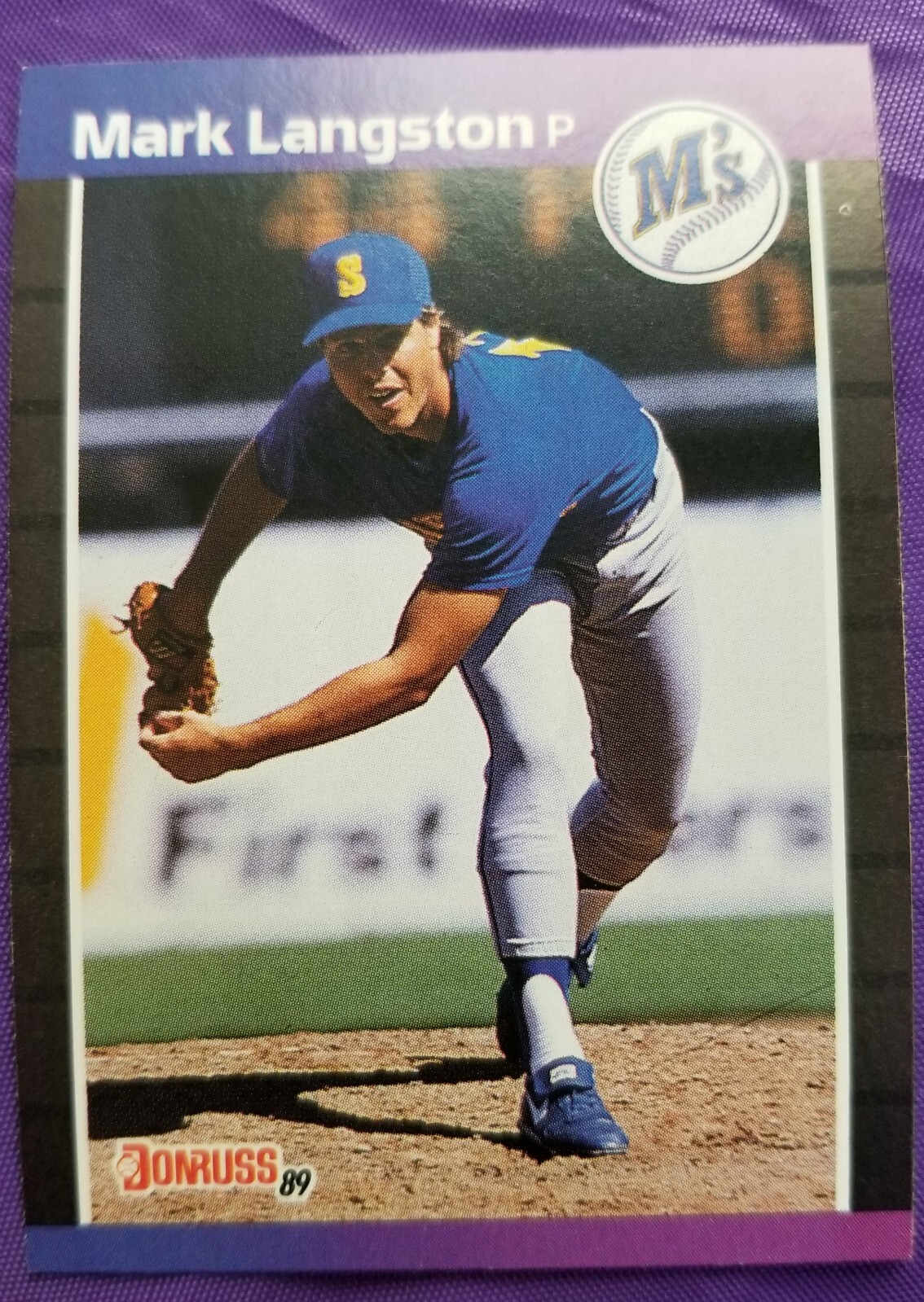 Mark Langston Seattle Mariners 1989 Donruss Baseball Card #227 Mint | eBay