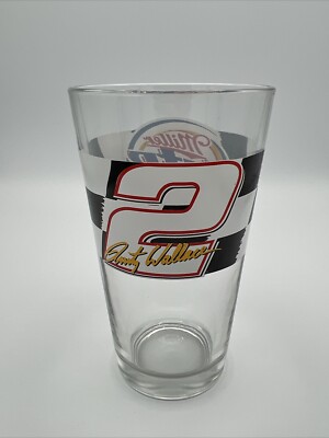 Miller Lite Pint Beer Glass #2 Rusty Wallace Nascar Racing 2004 | eBay