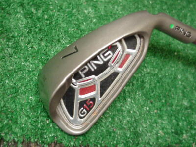 Nice Demo Ping G15 7 Iron Green Dot Awt Steel Stiff Flex | eBay