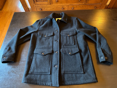 Filson Women's Lined Mackinaw Cruiser, M, Charcoal, #20265080, New With ...