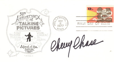 Chevy Chase Autograph on Movies First Day Cover | eBay