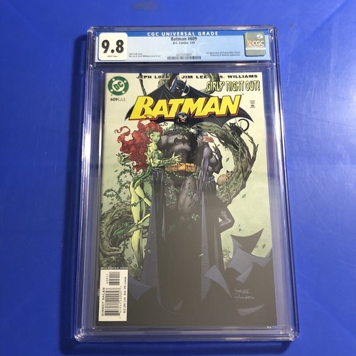 Batman #609 CGC 9.8 1st Appearance Hush Loeb Jim Lee Poison Ivy DC ...