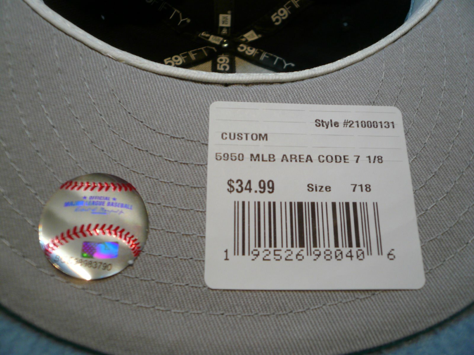 New Era 59fifty Seattle Mariners Area Code 206 BRAND NEW Fitted cap hat ...