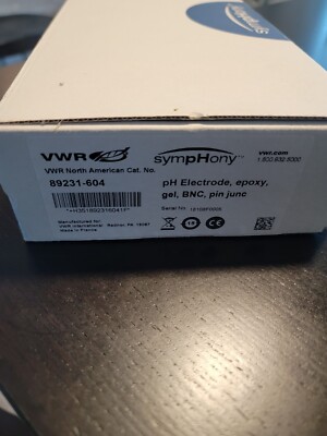 VWR pH probe SympHony | eBay