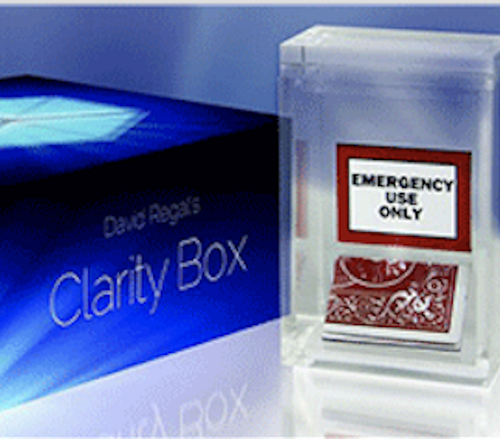The Clarity Box by David Regal - Trick | eBay