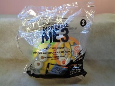 MCDONALDS DESPICABLE ME 3 GROOVIN MINION #3 TOY NIP (MD99) | eBay