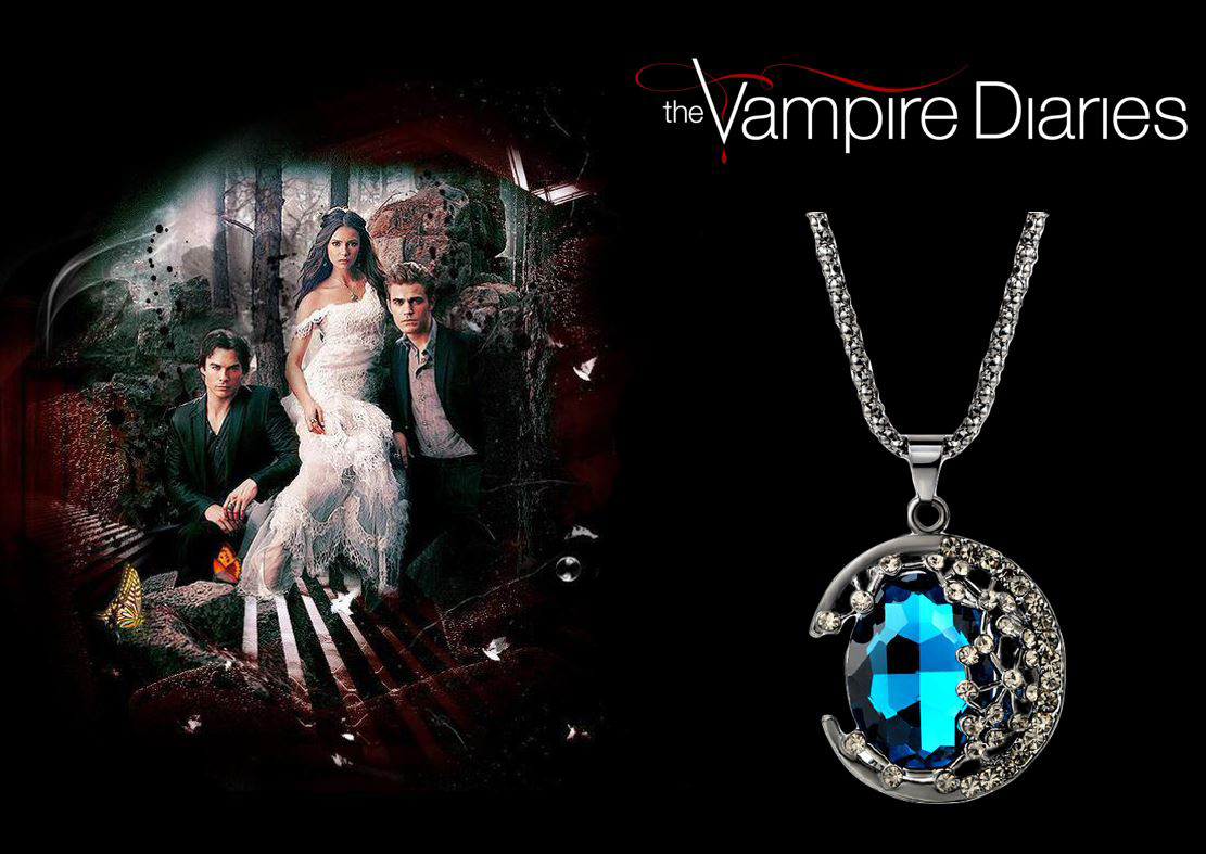 Vampire Diaries Venesminke TVAD 925 Silver Necklace Original Vampire