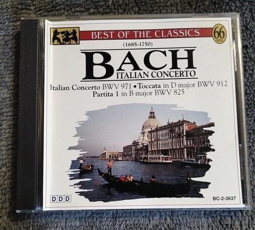 Bach: Italian Concerto CD Best Of The Classics 56775363727 | eBay Australia