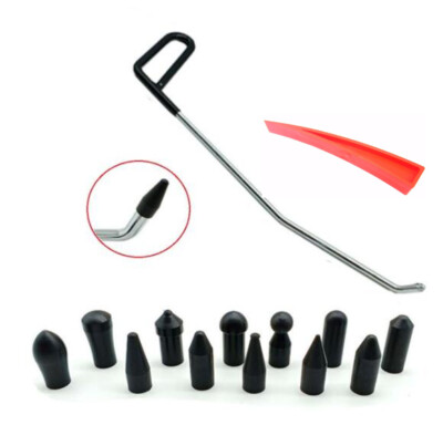 Paintless Dent Repair Tools,Puller PDR Rod Hook Car Repair Hail Damage ...