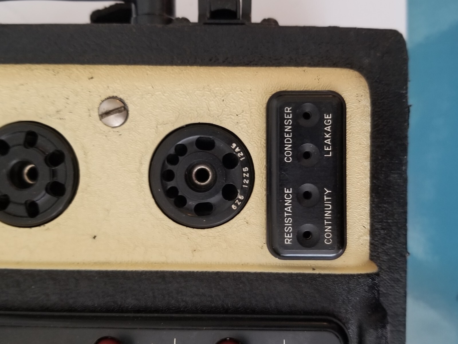VINTAGE WESTON MODEL 771 TUBECHECKER TUBE TESTER | eBay