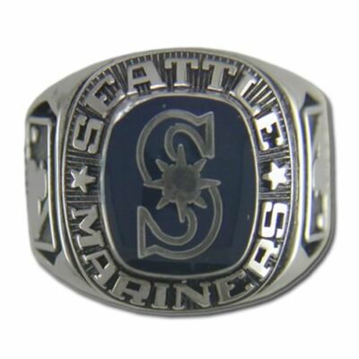 Seattle Mariners Classic Silvertone MLB Ring | eBay
