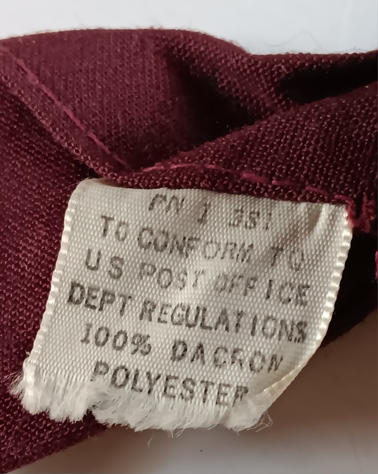 USPS Collectable VTG OLD Neck Tie Necktie Polyster Post Office 1960s ...