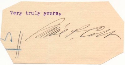 Samuel P COLT / Signature Signed | eBay