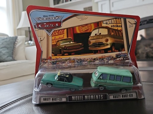 Disney Pixar The World Of Cars Movie Moments Rusty Rust-Eze & Dusty ...
