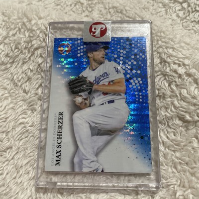 2022 Topps Pristine 158 Max Scherzer Blue Refractor /75 Color Match ...