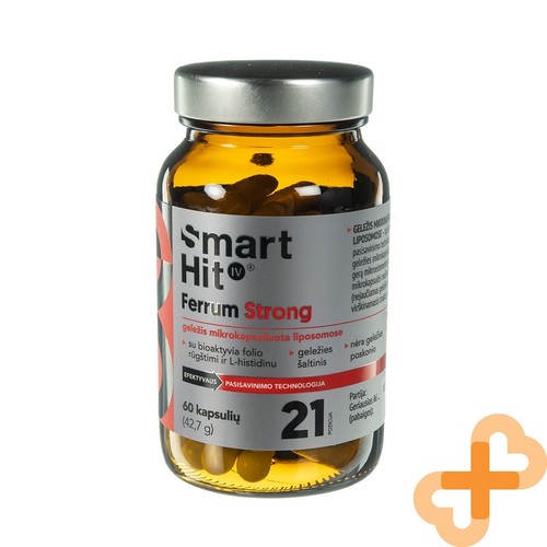 SMARTHIT IV FERRUM STRONG 60 Capsules Blood Formation Cardiovascular ...