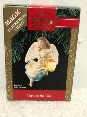 Hallmark Keepsake Lighted Ornament - Lighting the Way - 1992 | eBay